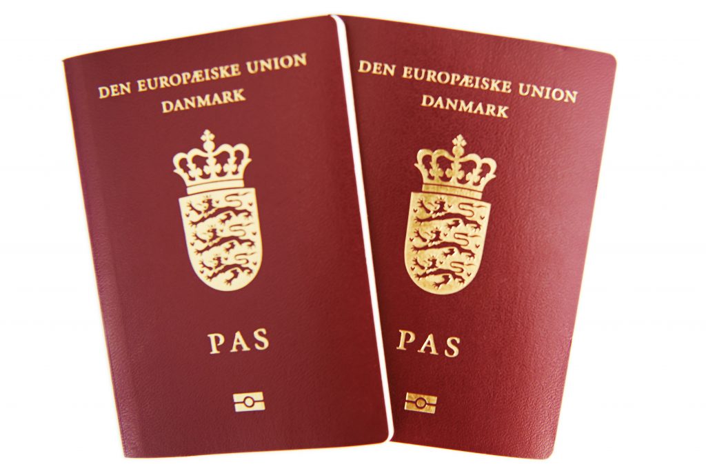 Two danish passports | eVisa Vietnam Service